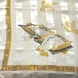 Accessories | I Love Jesus Religious Scarf Christian Church | Poshmark